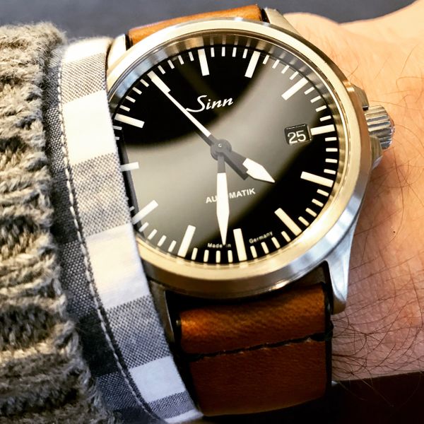 FS: Sinn 556i on Sinn Leather Strap Box, Papers | WatchCharts Marketplace