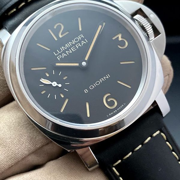 FS- Panerai Luminor Base PAM915 8 Days "Giorni" - Full Set ...