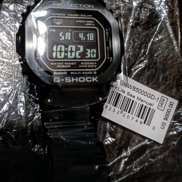New Black Casio G-Shock Full Metal Square | WatchCharts