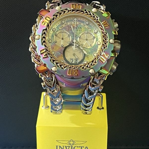 Invicta Reserve 58mm Gladiator Iridescent/Meteorite Dial Swiss 8040.N ...