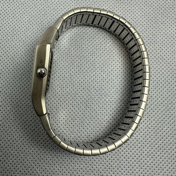 Timex Offset Rectangular Quartz Analog Watch - Runs Great - New Battery ...