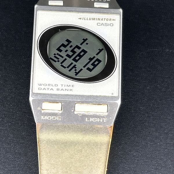 Vintage Casio 2190 FS-00 Illuminator World Time Watch | WatchCharts ...
