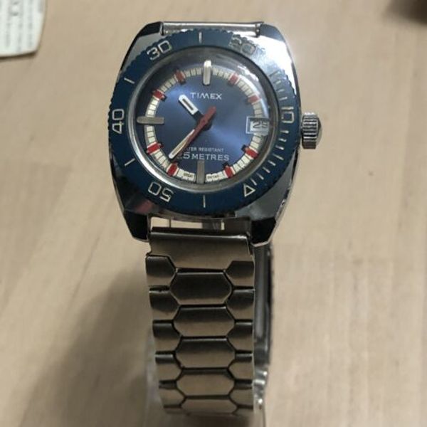 vintage timex divers watch | WatchCharts Marketplace