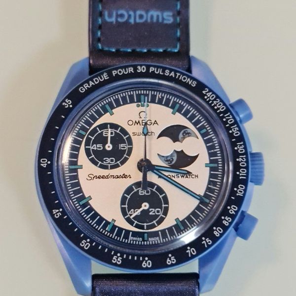 Swatch x Omega Mission To The Super Blue Moon Phase | WatchCharts ...
