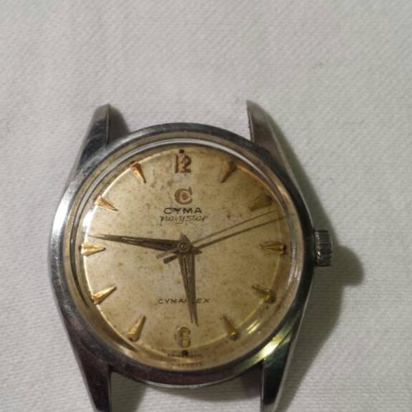 $150 Stainless steel Cyma | WatchCharts Marketplace