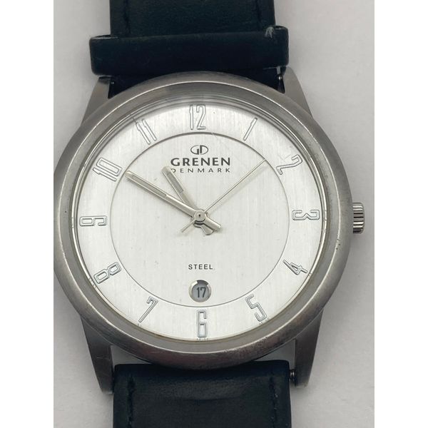 Grenen by Skagen Denmark Men's Watch - Date - Time - Leather Band - New ...