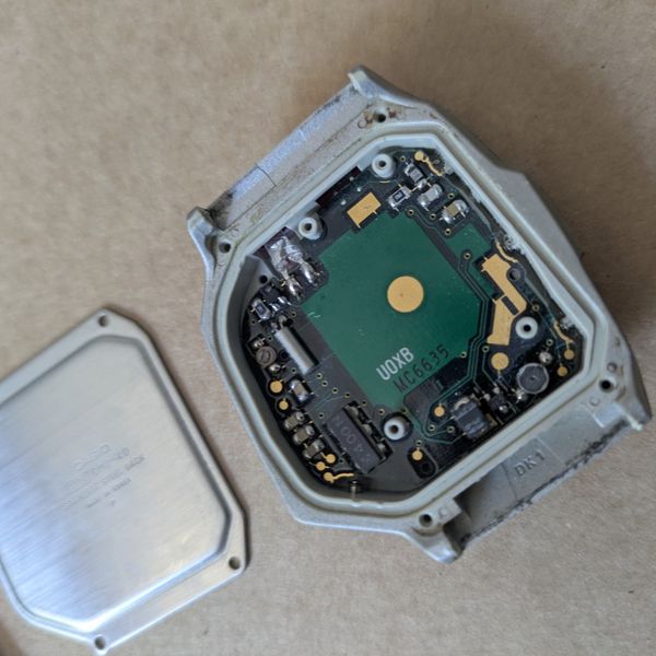 Vintage Casio CMD-40 1174 TV Remote Controller Digital Men's Watch ...