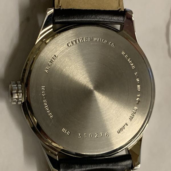 Vintage Citizen Quartz Watch 1045-S010888 Clear Dial Easy Read Field ...