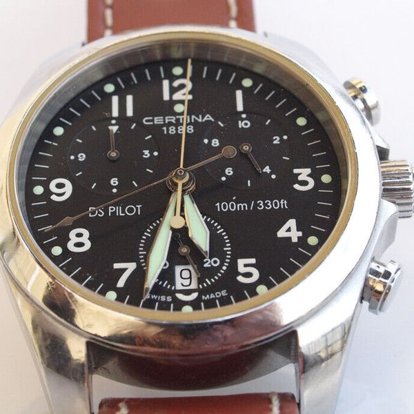 CERTINA DS PILOT CHRONOGRAPH WATCH | WatchCharts Marketplace