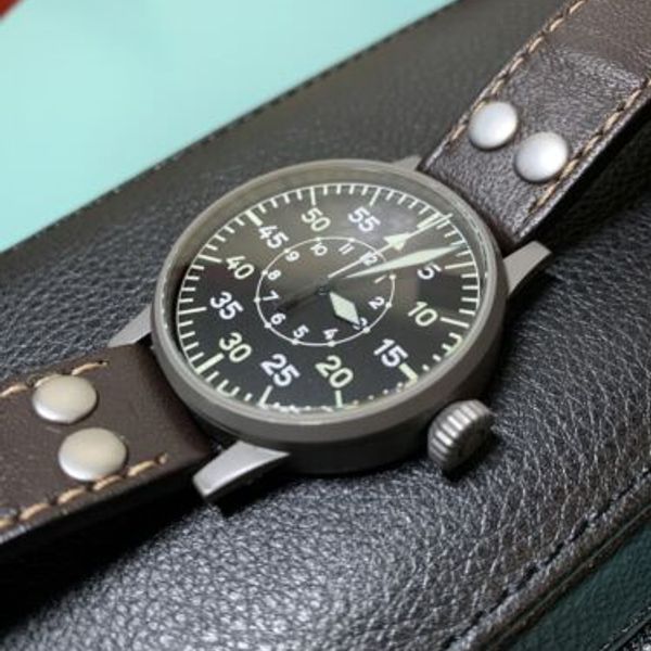 Laco Paderborn Type B 42mm Automatic Watch | WatchCharts Marketplace