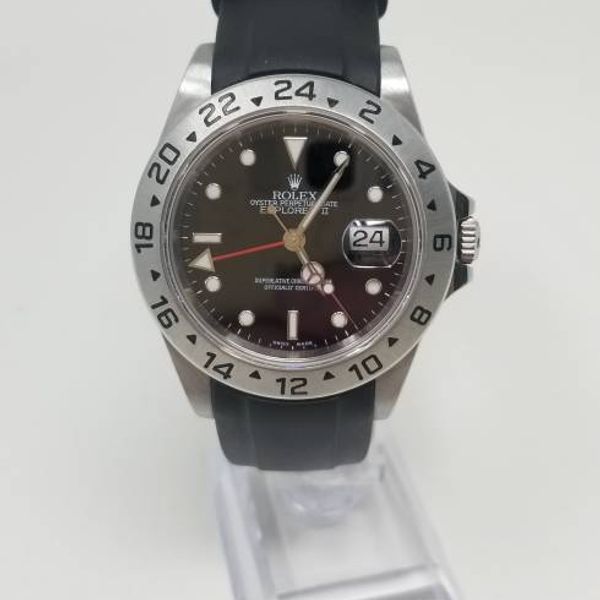 Rolex Explorer II 16570 3185 GMT Full Kit | WatchCharts