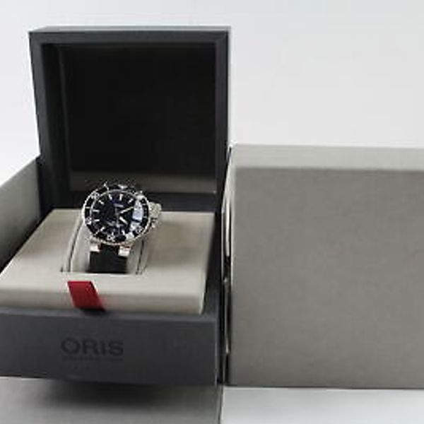 Mens Oris Aquis Diver's 300m Watch Ref. 7766 Auto Working | WatchCharts ...
