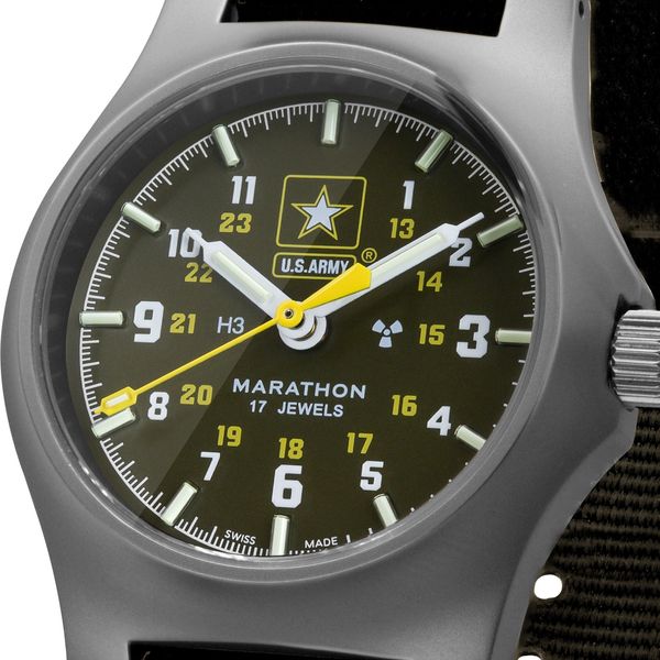 Marathon 36MM OFFICIAL US ARMY Officer's Mechanical Watch (GPM ...