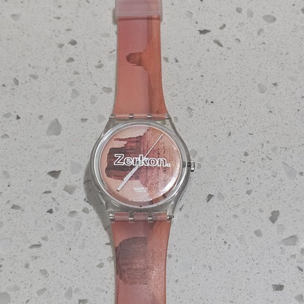 Rare VINTAGE SWATCH Zerkon Watch 1997 (Needs Battery) | WatchCharts ...