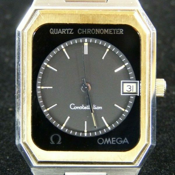 OMEGA Constellation Quartz Chronometer Cal. 1343 14K Gold & Steel Wrist ...