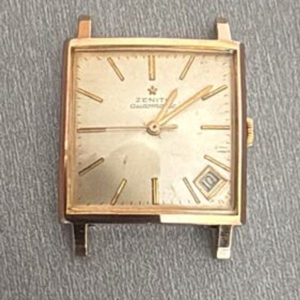 Zenith automatic JFK Gold plated | WatchCharts Marketplace