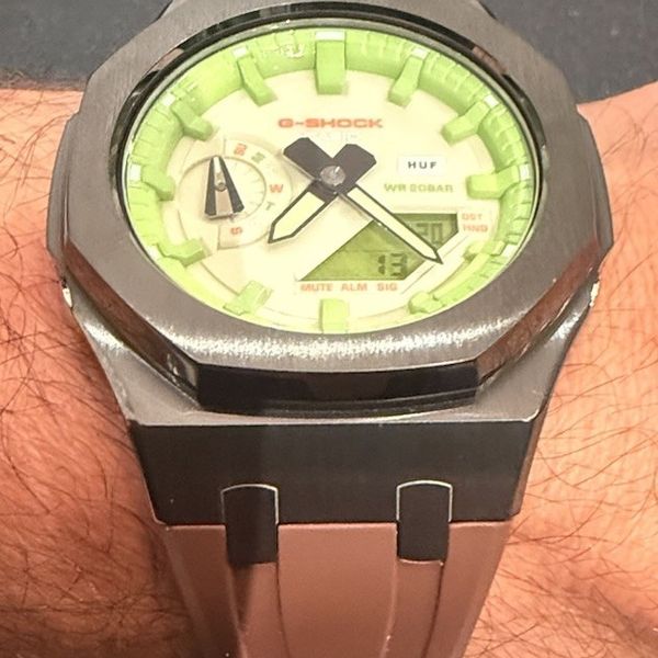 Casio G-Shock *Casioak Mod 2100 Series HUF Collaboration Limited ...