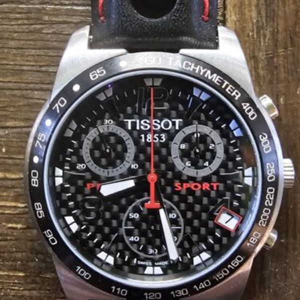 WATCH NASCAR SPECIAL EDITION MEN'S TISSOT 1853 T RACE - 50MM TIMEKEEPER | WatchCharts Marketplace