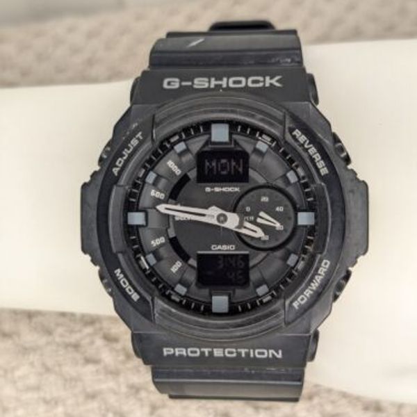 Casio G-Shock 5255 GA-150 Black Strap Analog Digital Watch New Battery ...