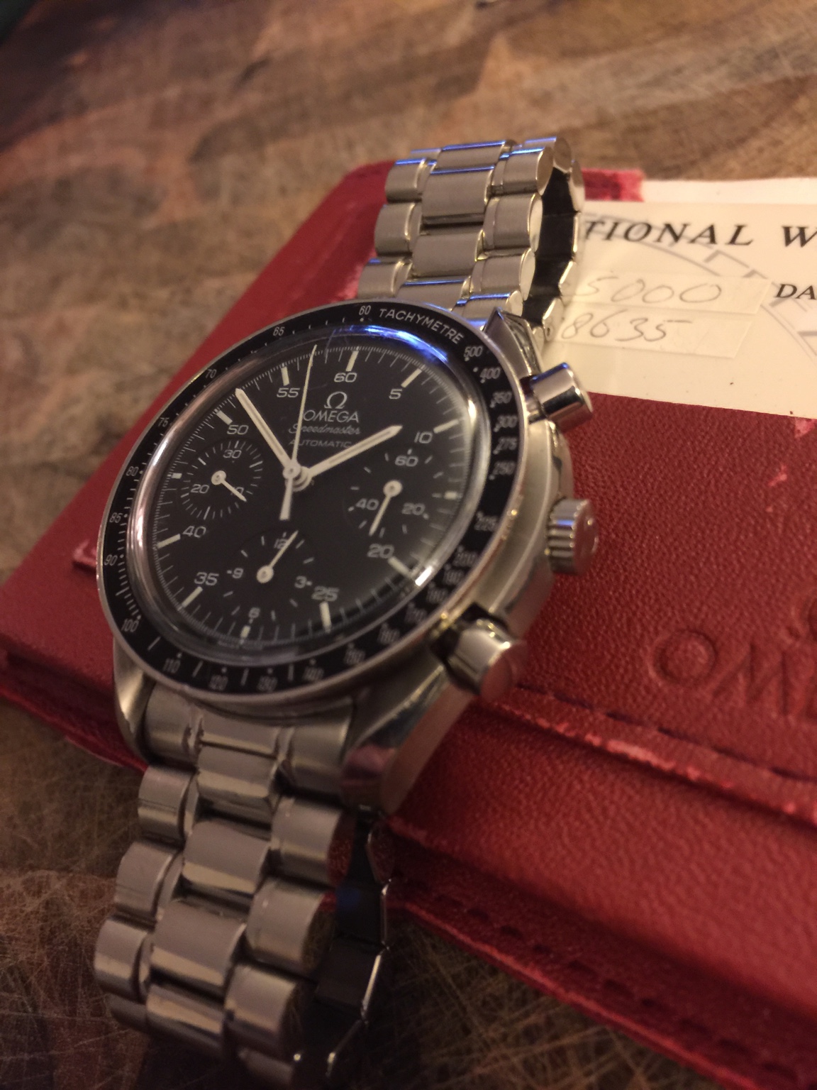 Omega Speedmaster Reduced Automatic on Bracelet | WatchCharts Marketplace