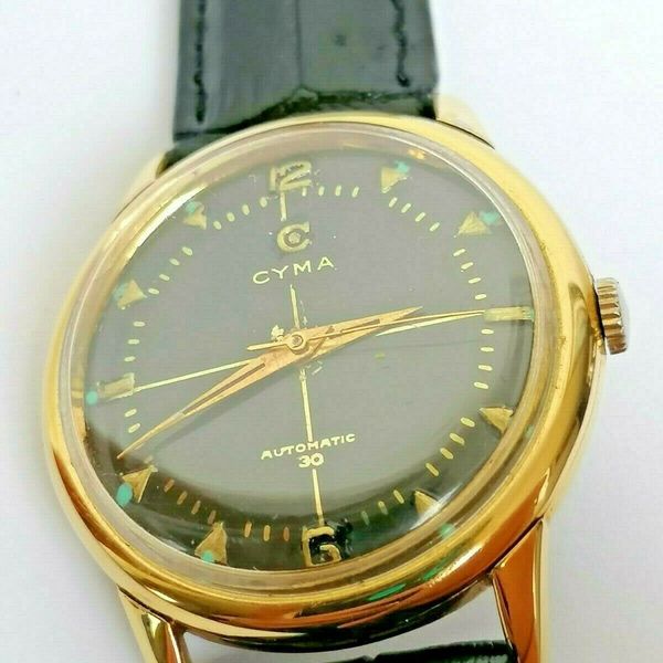 Vintage Cyma - R.420 - Bumper Automatic Watch- men’s- 1950’s ...