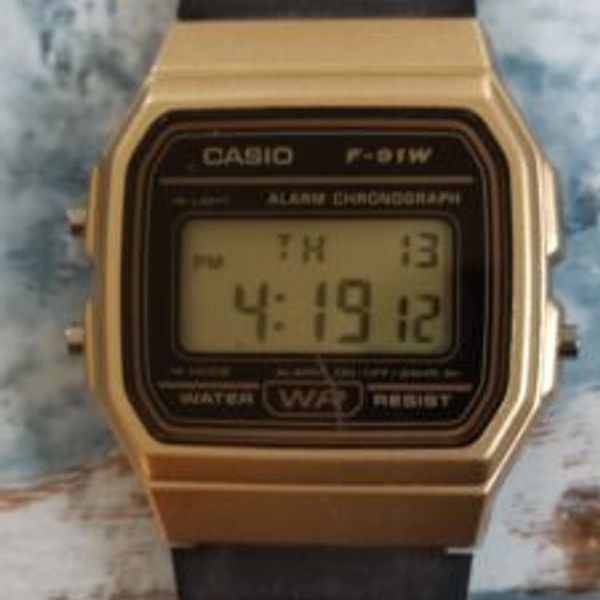 Casio F91 W Classic Gold Case | WatchCharts Marketplace