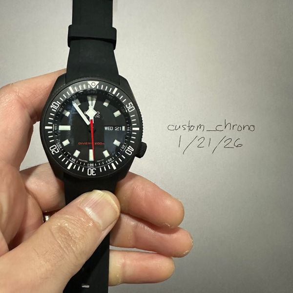[WTS] Custom Seiko SKX173 “StealthKX” Mod | WatchCharts Marketplace
