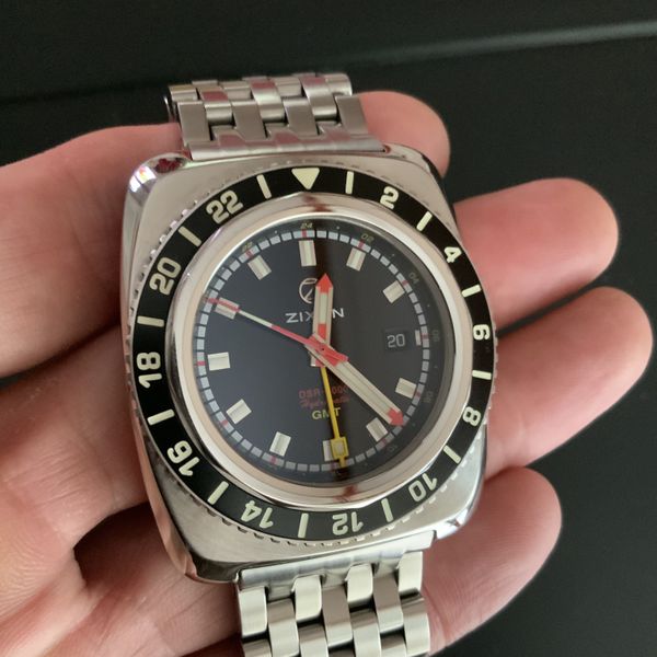 Zixen DSR 1000 GMT Dive Watch $775 | WatchCharts Marketplace