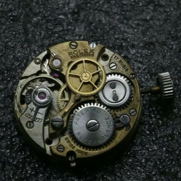 ROLEX Hand-Winding Movement Cal. 710, Size- 10 1/2 -H For Service and ...