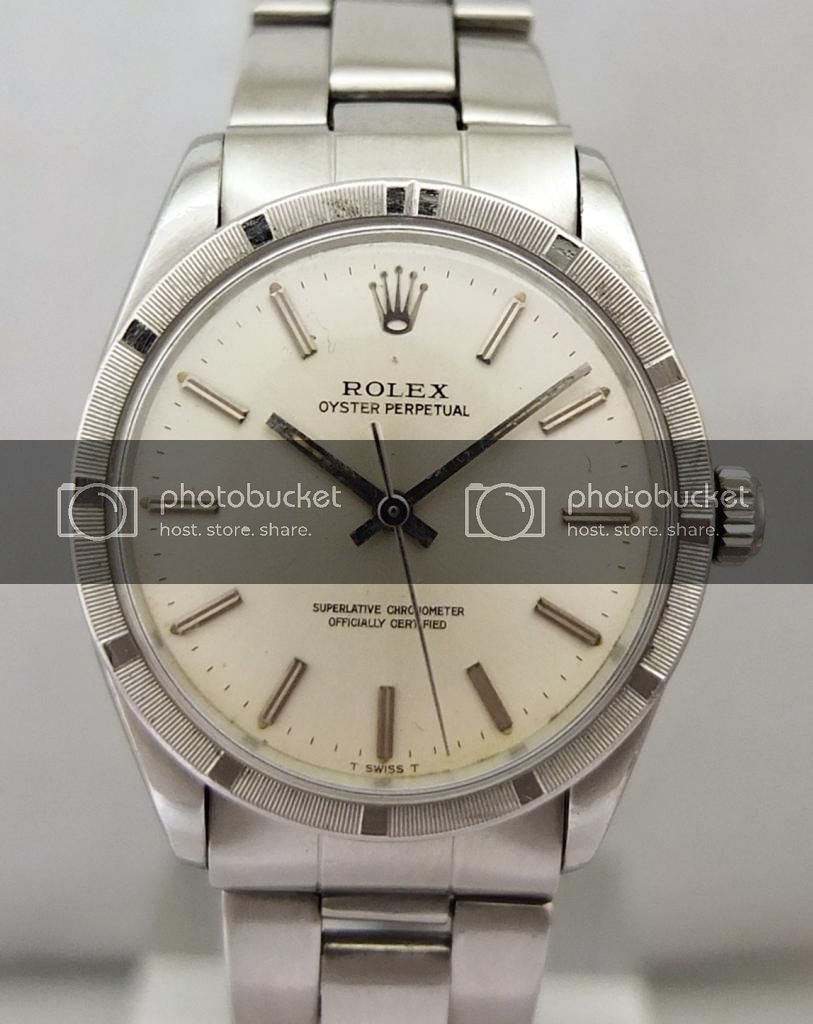 FS : Rolex 1007 Oyster Perpetual Silver Dial | WatchCharts