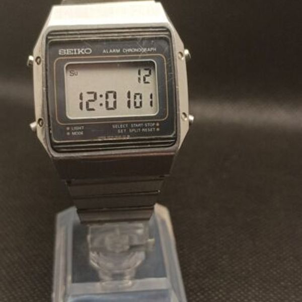 Vintage Seiko Lcd Watch Alarm Chronograph | WatchCharts Marketplace