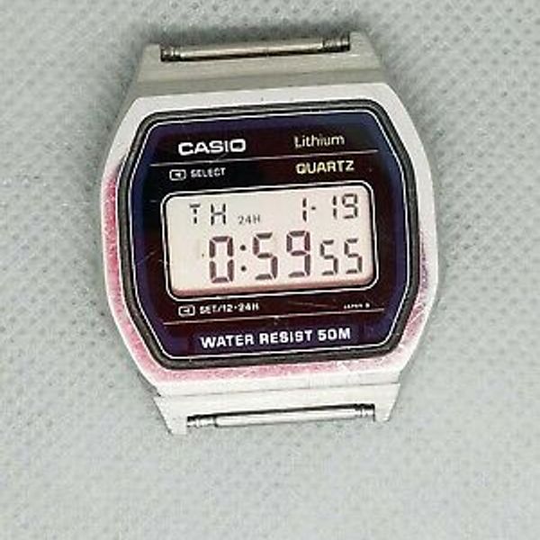 Rare CASIO Vintage Digital Watch 400 W-62 80s RETRO LCD OLD SCHOOL ...