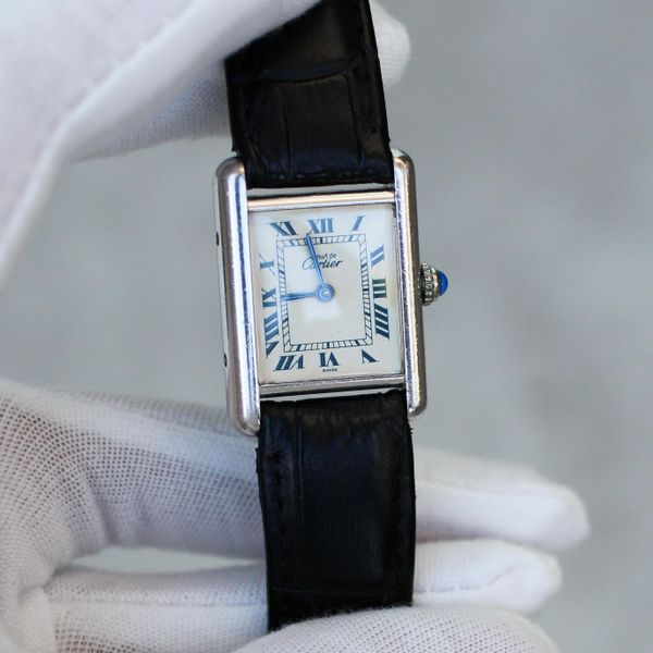 [WTS] Must de Cartier Tank 1614 925 Silver $900 | WatchCharts Marketplace