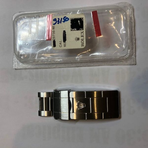 FS NOS never installed Rolex 93150 Bracelet Flip Lock Clasp Submariner ...