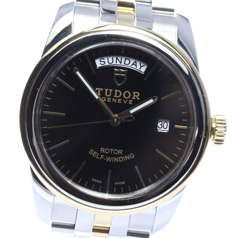 In translation [TUDOR] Tudor Glamor Day-Date 56003 Automatic Men's ...