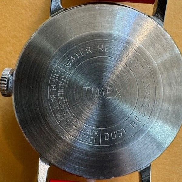 Vintage Timex SNOOPY WOODSTOCK Schultz Red Unisex Wrist Watch Works ...