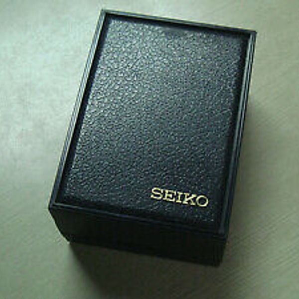 vintage seiko big chronograph rectangle watch box for ( budge 7703 ...