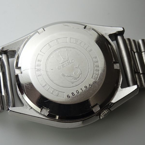 Vintage 1966 JAPAN SEIKO SEIKOMATIC WEEKDATER 6218-8000 35Jewels ...