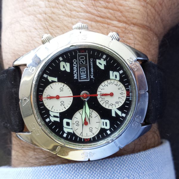 FS: MOVADO KINGMATIC VALJOUX 7750 - 84 G5-896 | WatchCharts Marketplace