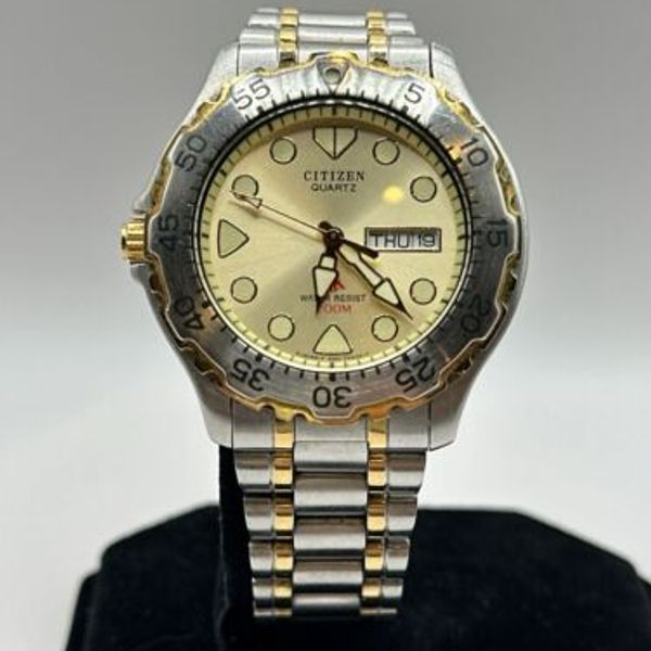 Vintage Citizen Divers Promaster Watch Ref 5502-F50247 Left Side Crown ...