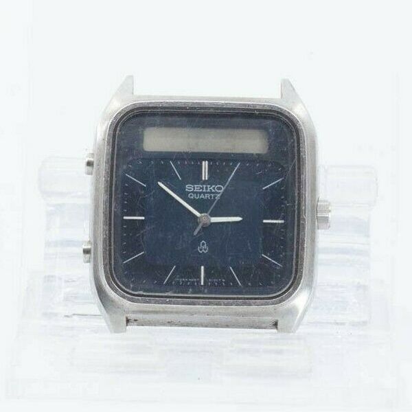 Vintage SEIKO QUARTZ H557-511A DIGI ANA FOR PARTS OR REPAIR Watch JAPAN ...