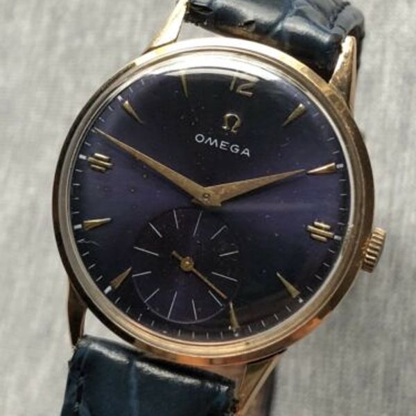 STUNNING Vintage OMEGA Jumbo Cal 265 Small Seconds 1947 Pre Seamaster ...