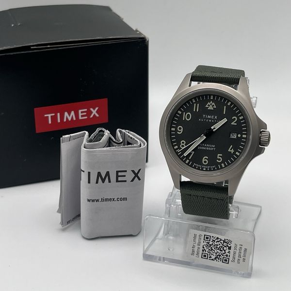 Timex Expedition North Titanium Men's Automatic Watch - TW2V95300 ...