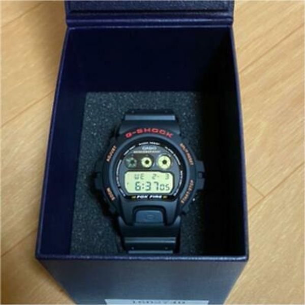 Casio G-SHOCK DW-6900B-9 Digital Quartz FOX FIRE Watch Third Black Men ...