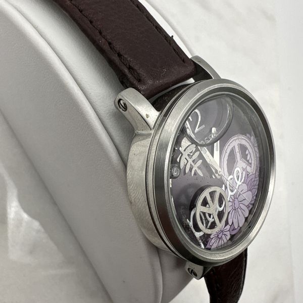 RARE, UNIQUE Women's Watch FOSSIL "Peace" JR-1031 - Floating Dial - New ...
