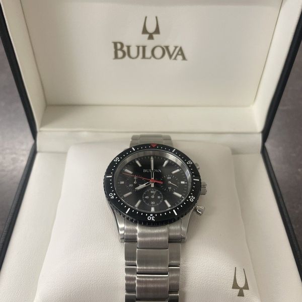 Bulova Menâ s Classic Quartz Chronograph Watch â 41mm Model 98A268 Dead ...