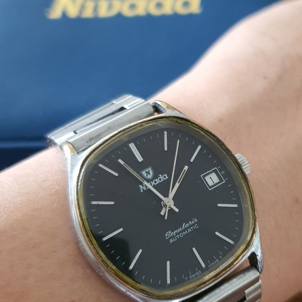 Rare Vintage Nivada Swiss Made Watch | WatchCharts Marketplace