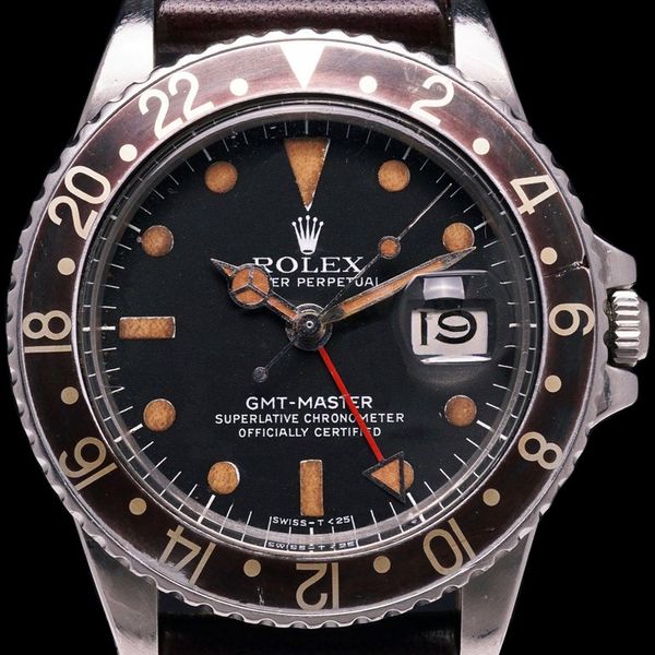 FS: 1978 Rolex GMT-Master (Ref. 1675) Mk. V "Pumpkin" | WatchCharts ...