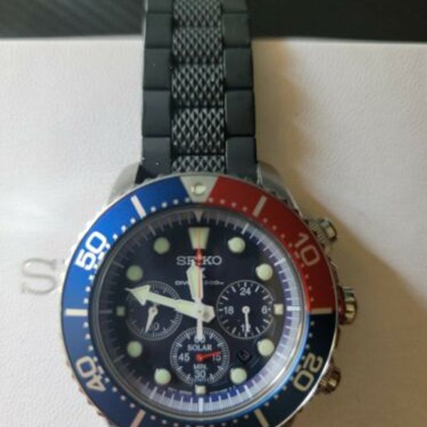 Seiko Ssc019 With extra Horus Miami blue strap! | WatchCharts