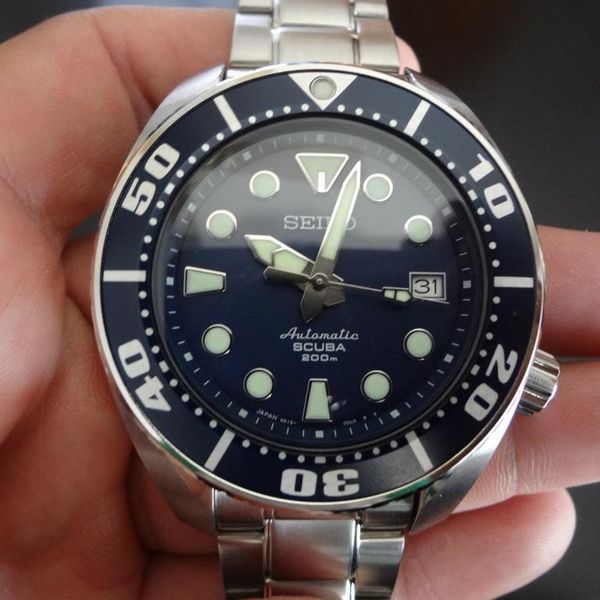FS: MINT Seiko Blue Sumo SBDC003 | WatchCharts